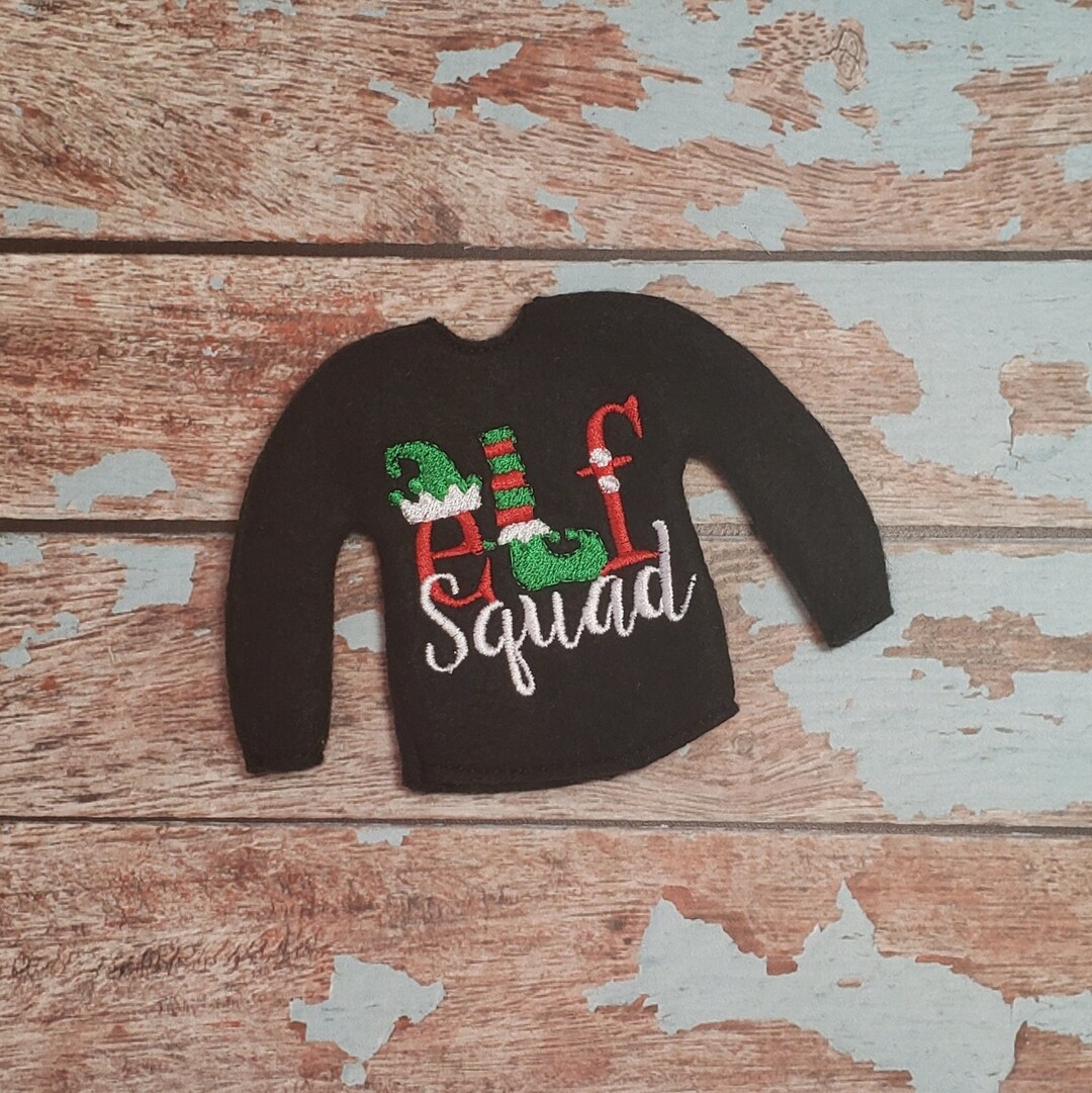 BESTSELLER Elf Clothes elf Squad Sweater, Elf Sweater, Elf Clothes ...