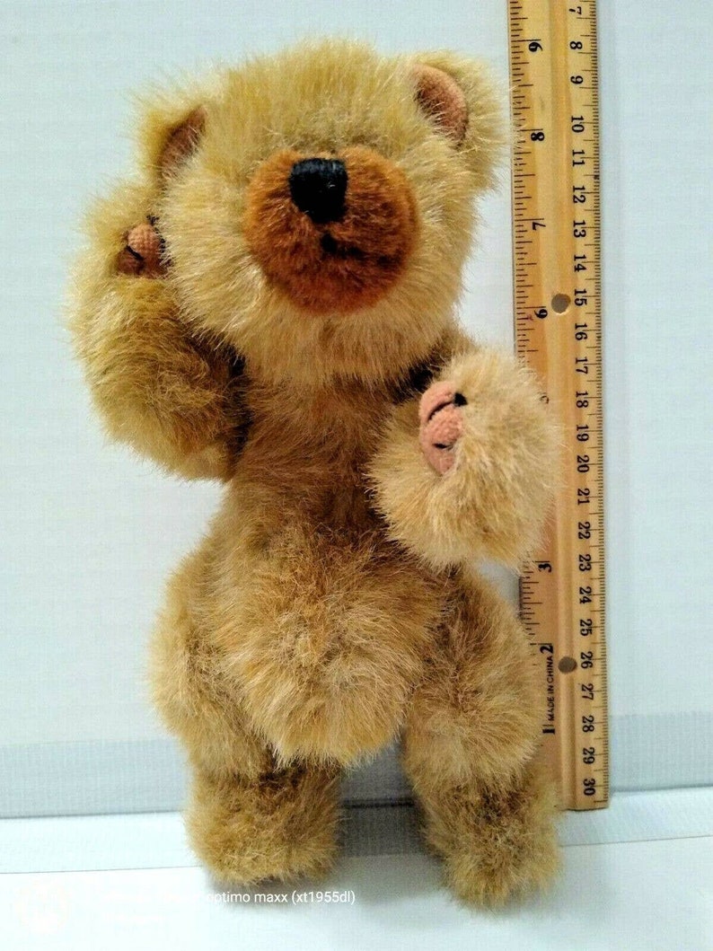 Ty Bear Jointed Camel Brown Vintage Made in USA 1993 Plush Stuffed RARE ...