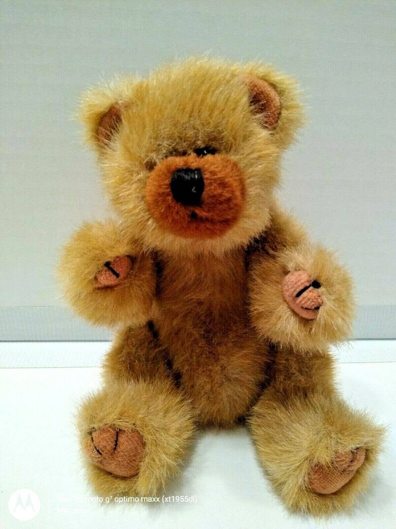 Ty Bear Jointed Camel Brown Vintage Made in USA 1993 Plush Stuffed RARE ...