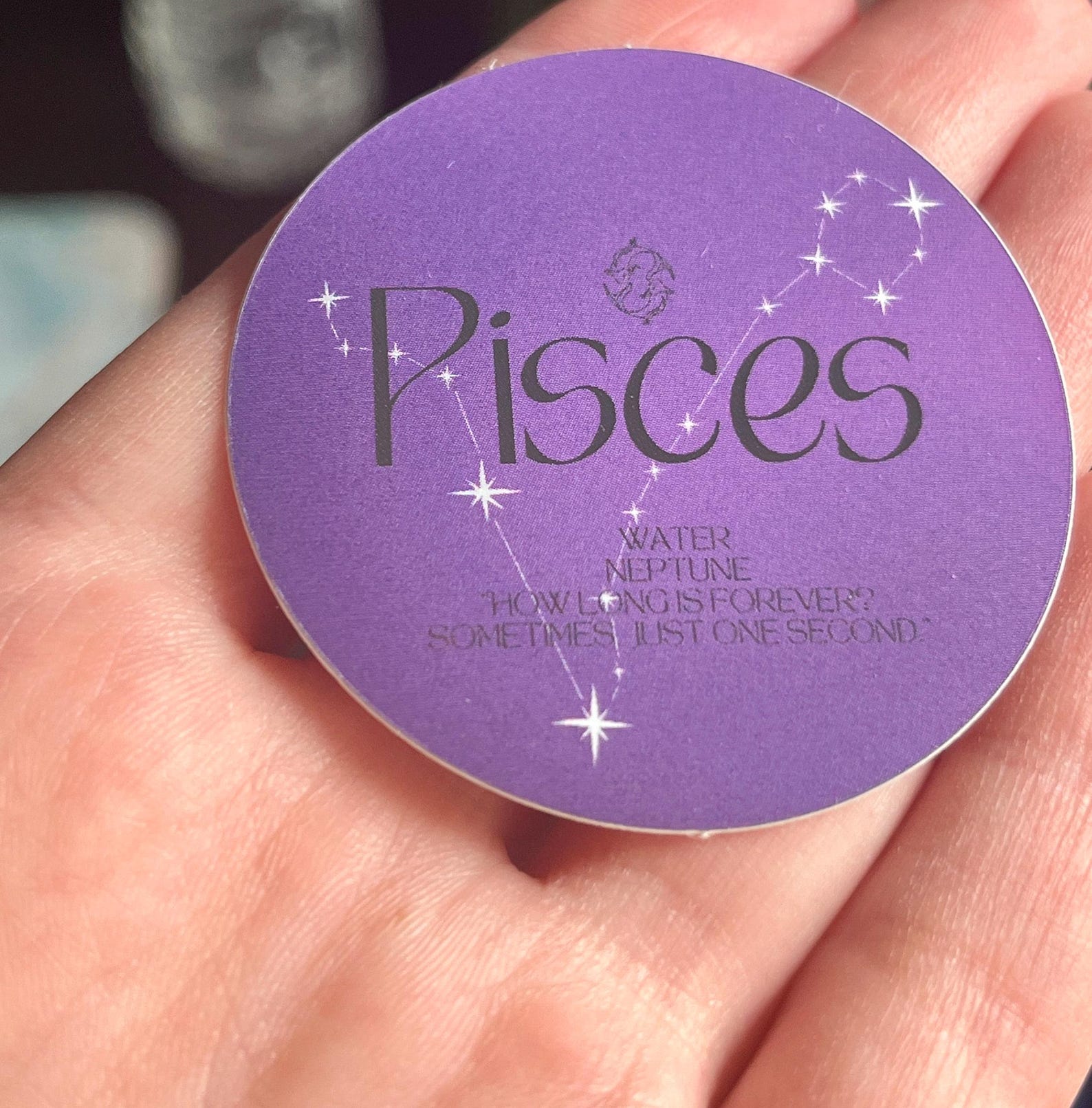 Aesthetic Sticker Astrology Laptop Sticker Matte Sticker Scorpio ...