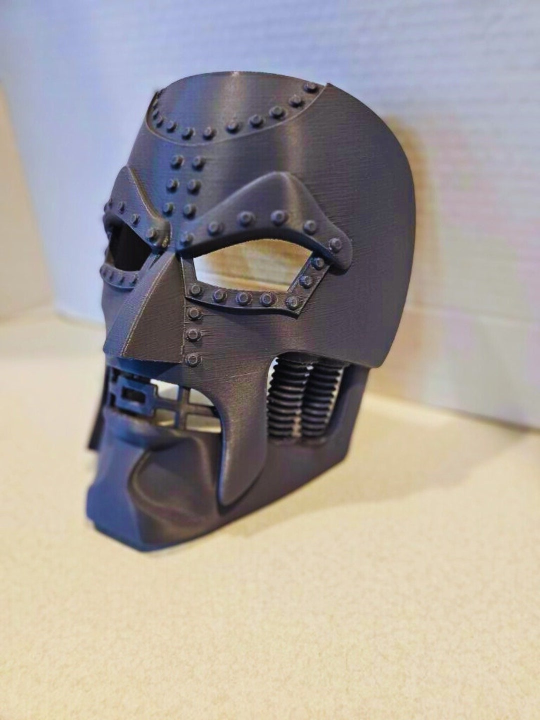 Victor Von Doom Mask Dr. Doom Cosplay Prop Full Scale Marvel ...