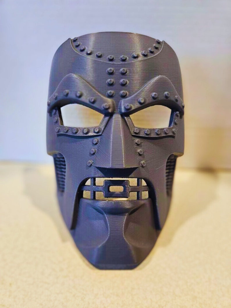 Victor Von Doom Mask Dr. Doom Cosplay Prop Full Scale Marvel ...