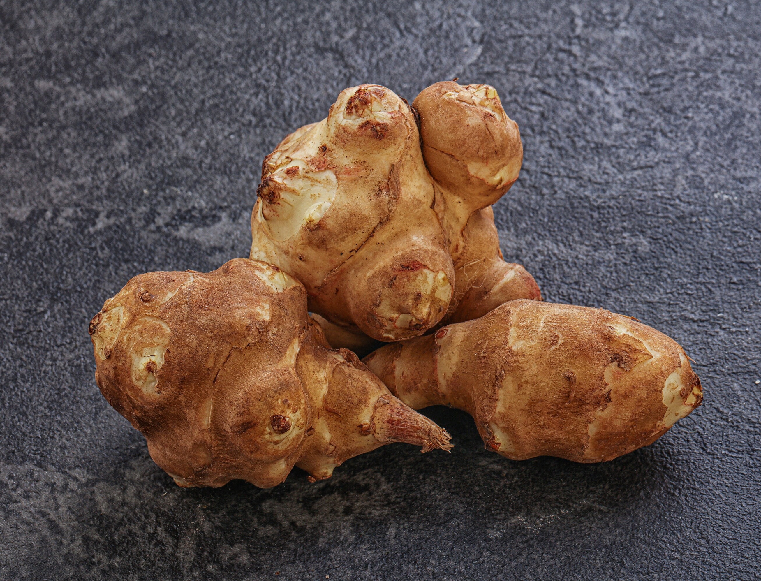 Sunroot Tubers Sunchokes Tubers Helianthus Tuberosus Jerusalem ...