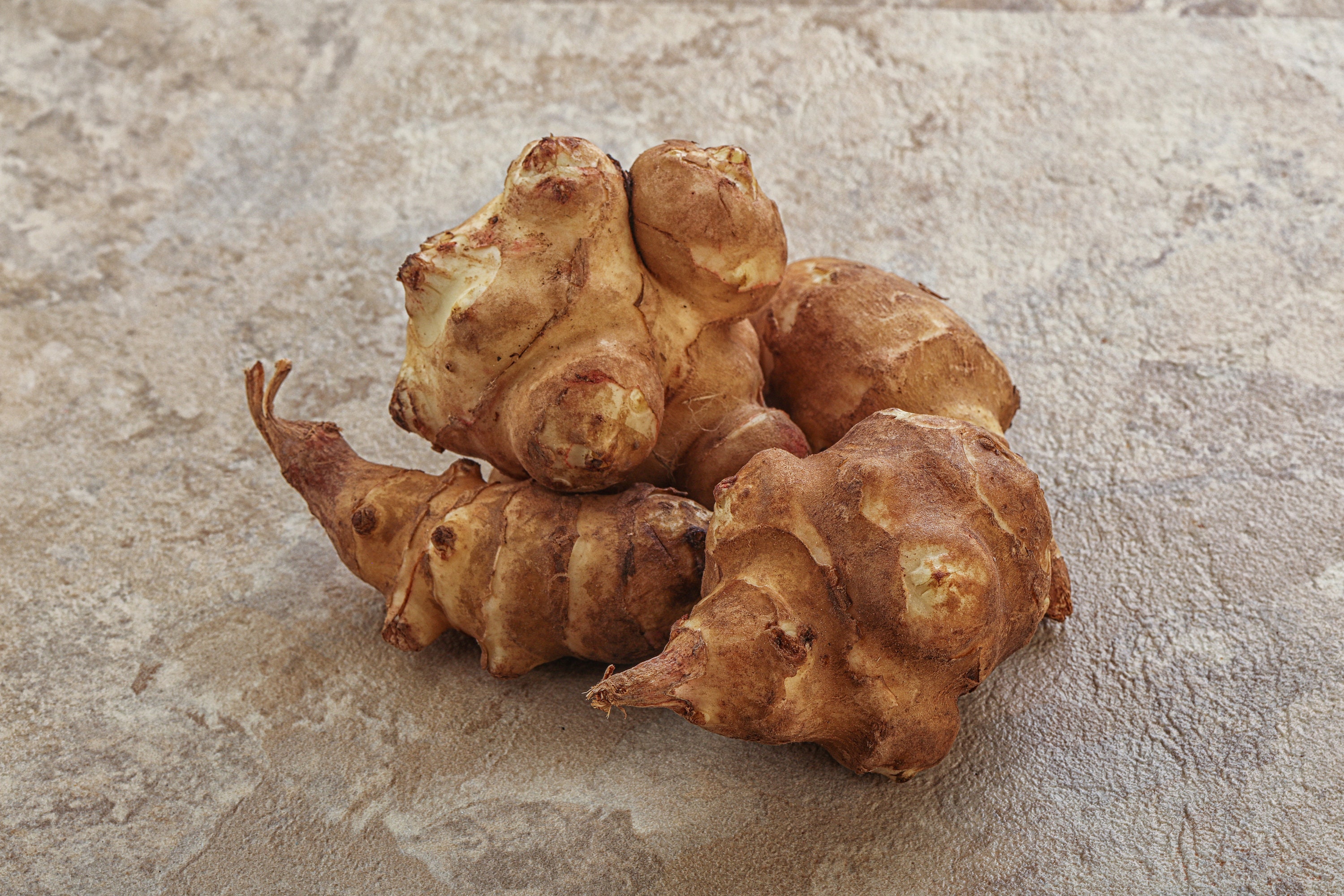 Sunroot Tubers - Sunchokes Tubers - Helianthus Tuberosus - Jerusalem ...