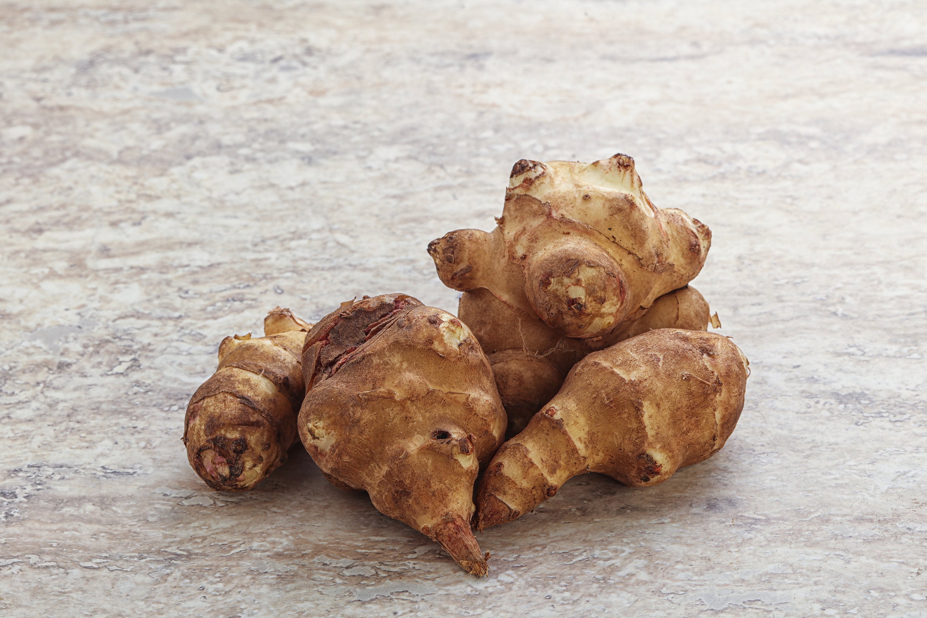 Sunroot Tubers - Sunchokes Tubers - Helianthus Tuberosus - Jerusalem ...