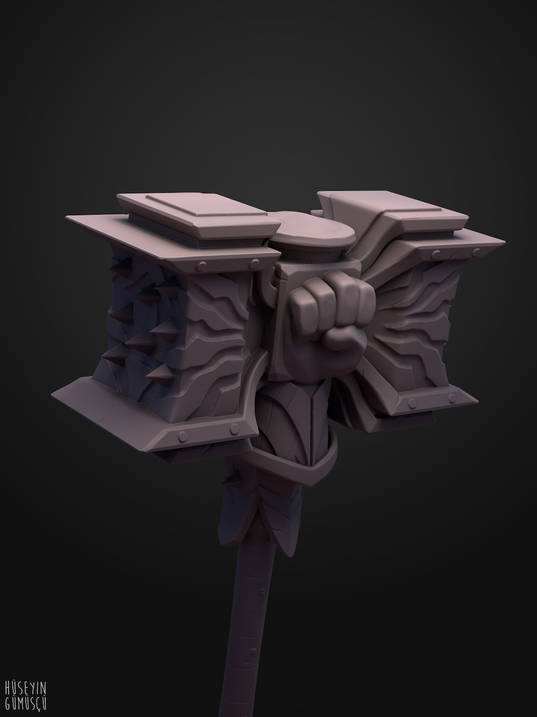 Silverhand Paladin Artifact Weapon: Wow 3D STL File - Etsy