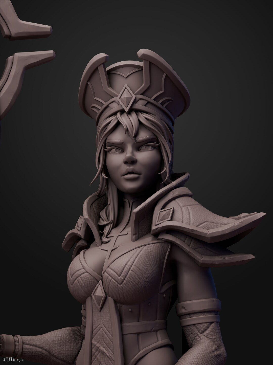 Sally Whitemane STL File for 3D Printing,3d Digital File, Stl 3D Model Design, Sally Statue Stl ...