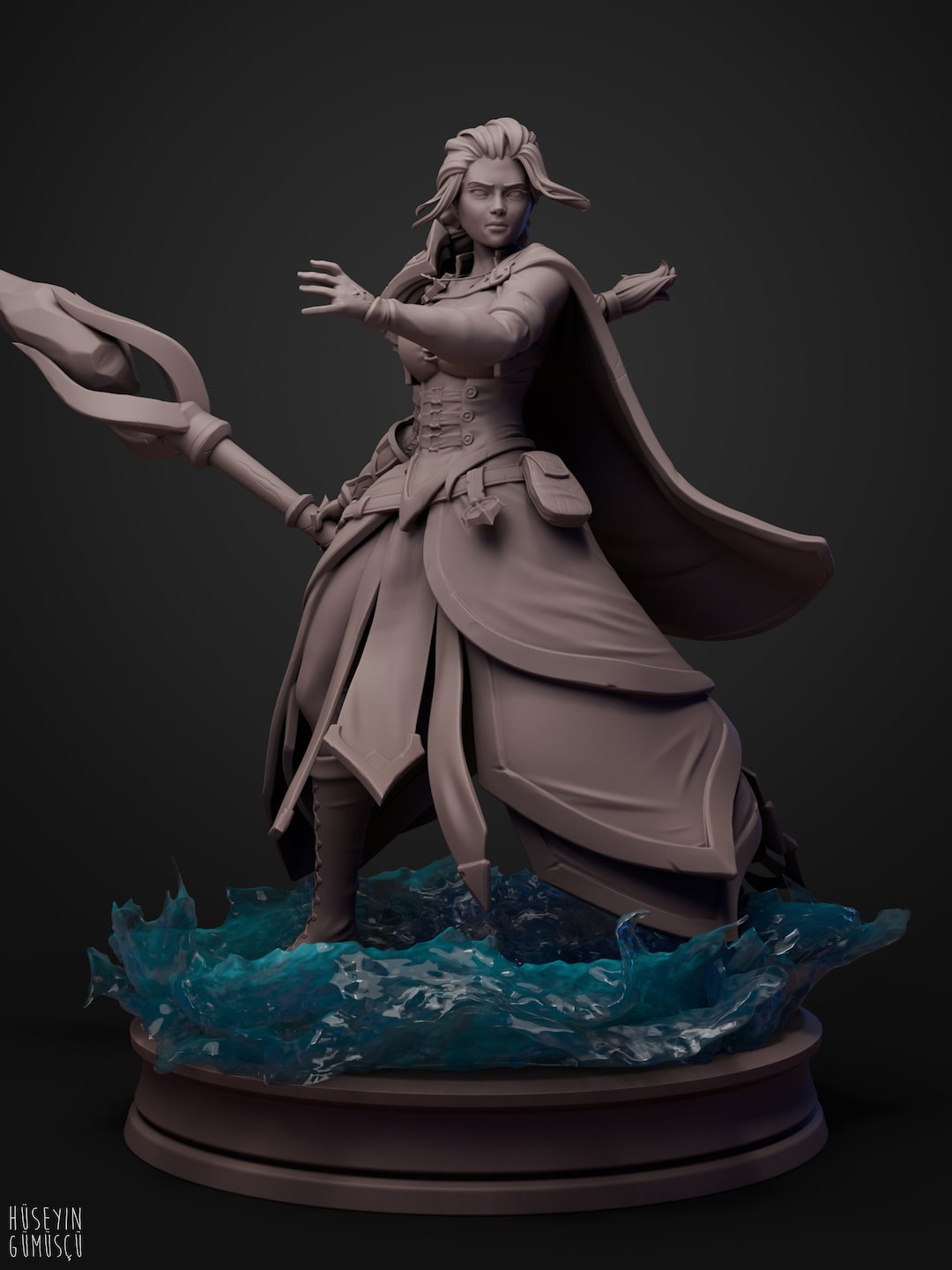 Jaina Proudmoore STL File for 3D Printing,3d Digital File, Stl 3D Model ...
