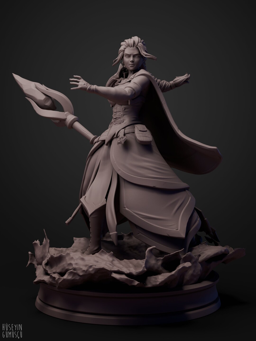 Jaina Proudmoore STL File for 3D Printing,3d Digital File, Stl 3D Model ...