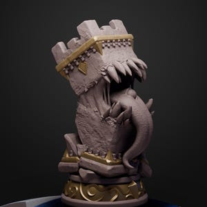 Fantasy Elf Chess Set STL File for 3D Printing (digital Download) - Etsy