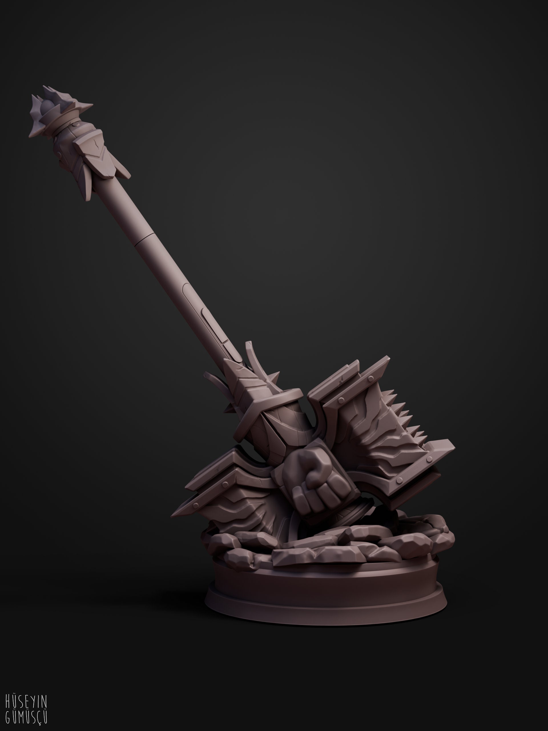 Silverhand Artifact Wacom Pen Holder World of Warcraft, Paladin ...