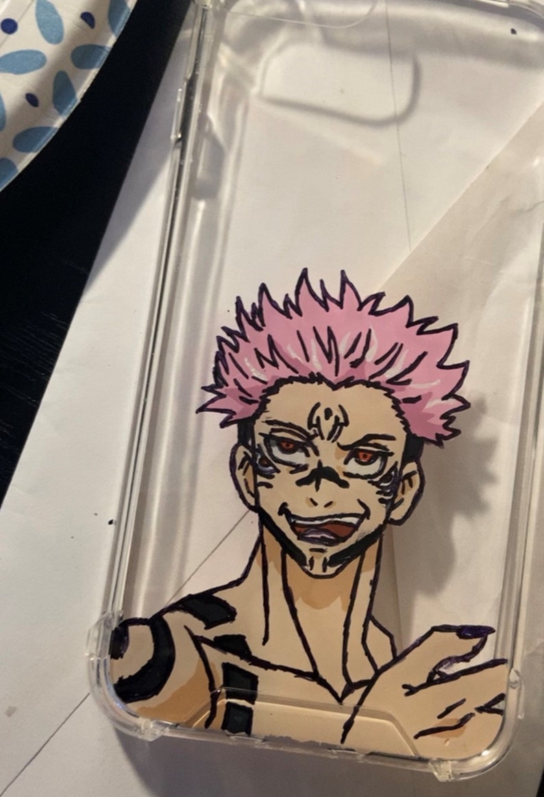 Custom Anime/cartoon Character Phone Cases - Etsy