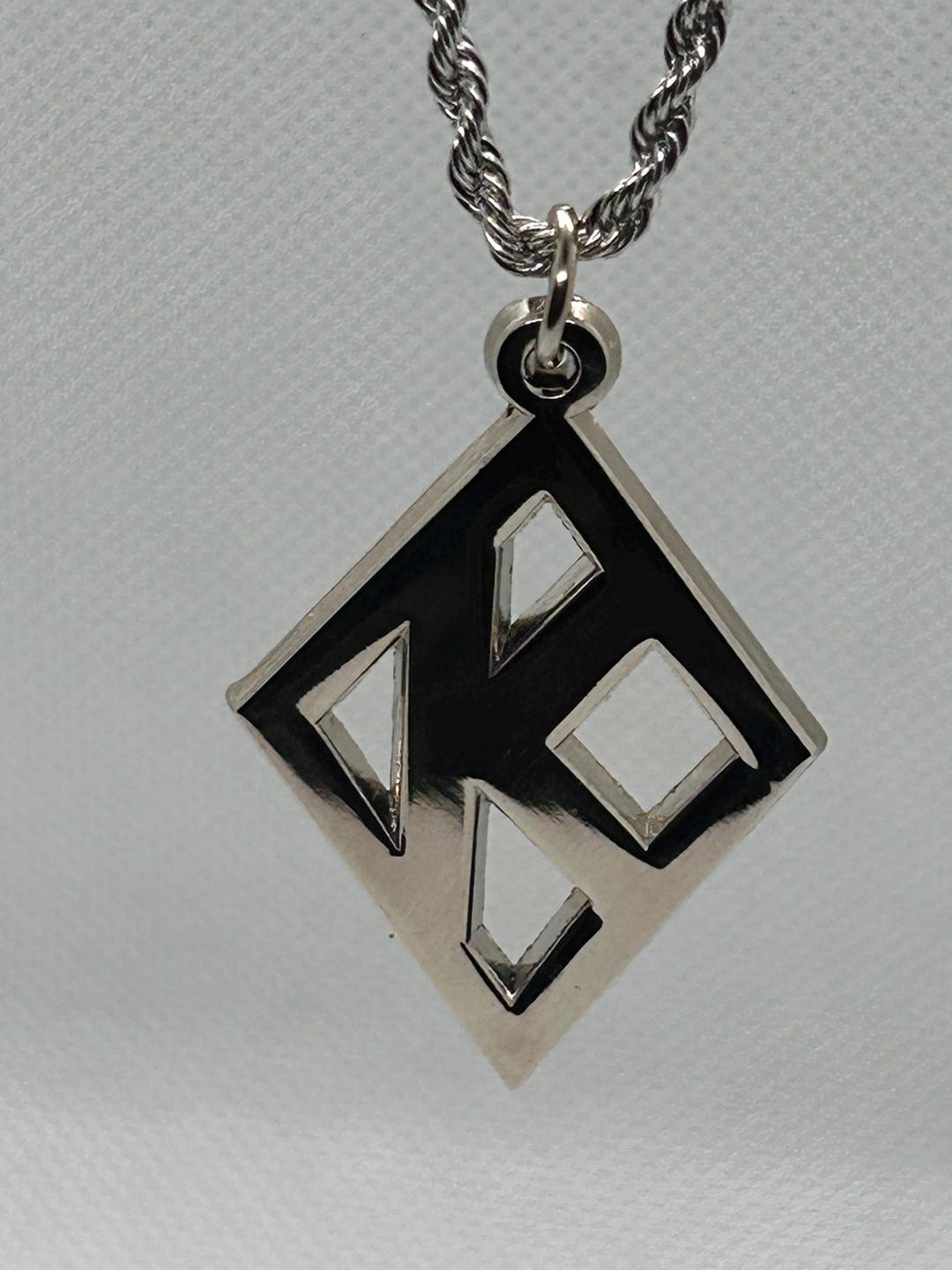 Kappa Alpha Psi Chrome Diamond Necklace - Etsy