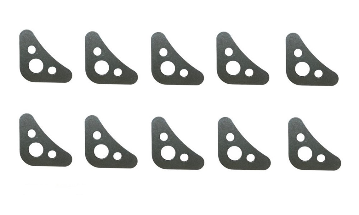 90 Deg. 1/8" Thick Steel 3 Hole Corner Gusset (10 Pack) - Etsy