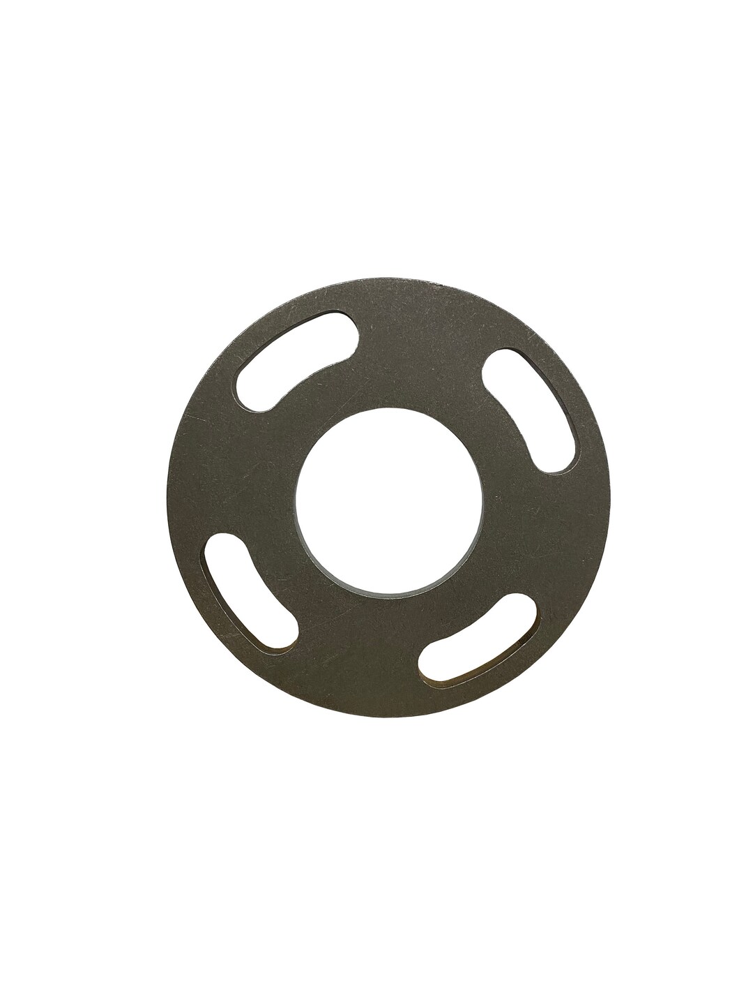 4 Bolt Flange Mount 3/8" Bolt Slots 3/16" Thick Steel (fits 1 1/2" Dia ...
