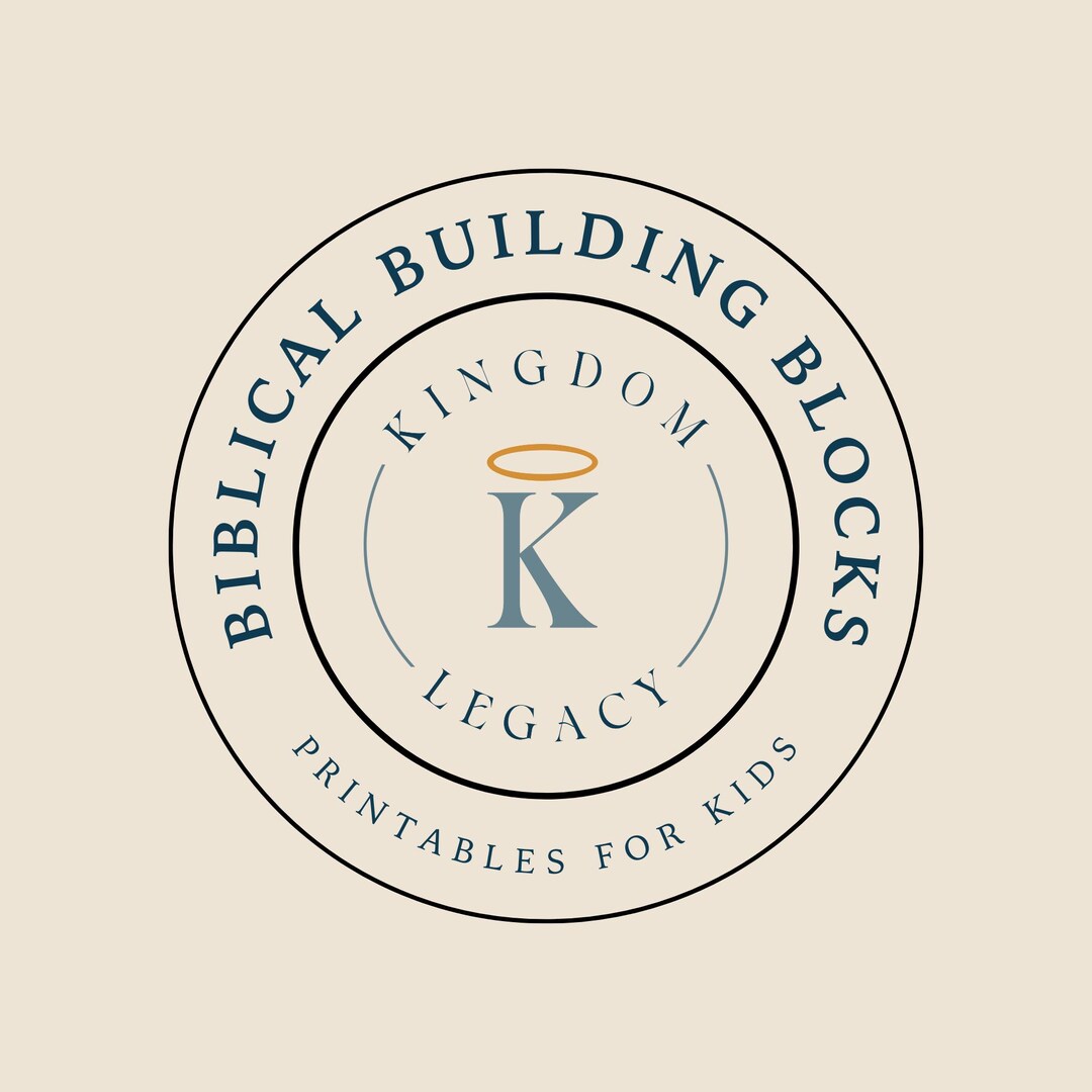 Biblical Building Blocks: Printables for Kids - Etsy