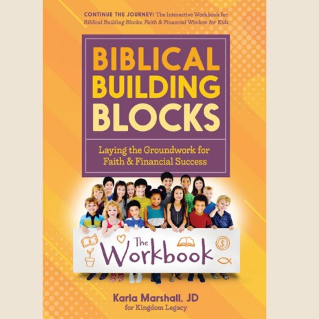 Biblical Building Blocks – the Workbook: Christian Activities for Kids ...