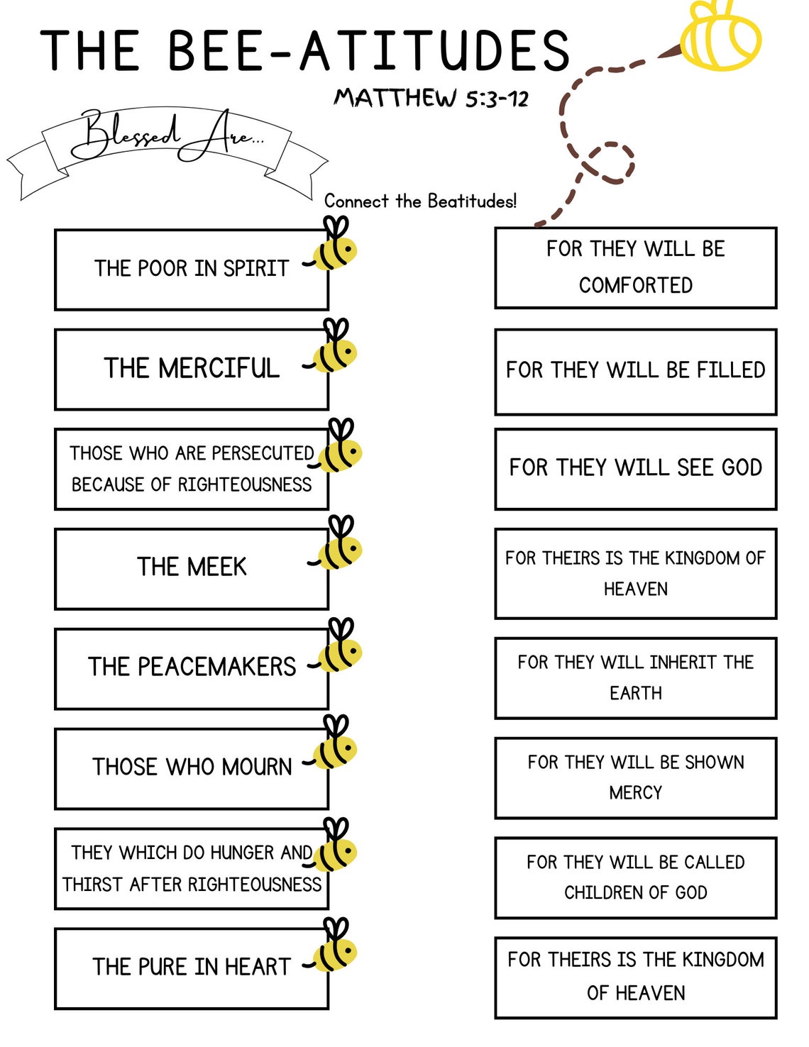 Christian Kids Activity Worksheets: Interactive Printable Worksheets ...