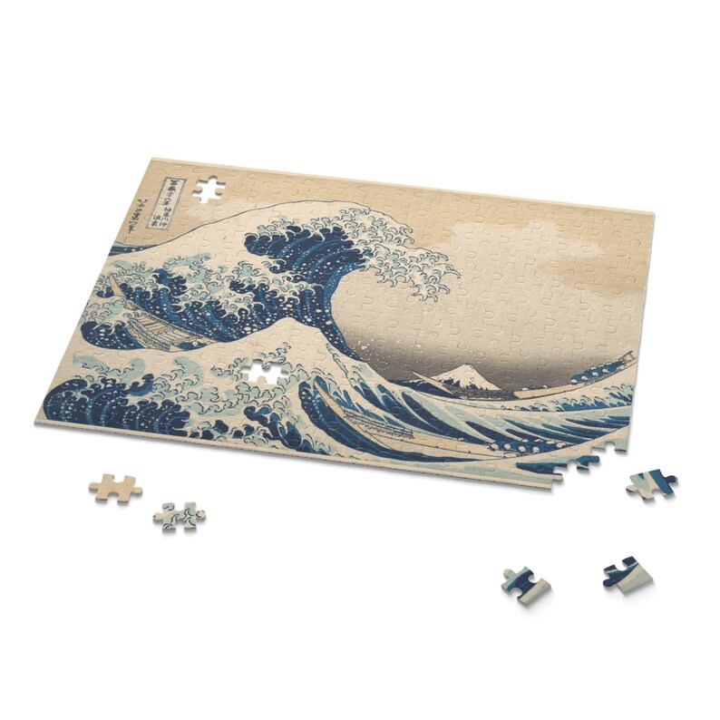 Hokusai Katsushika the Great Wave off Kanagawa Japan Edo Period Ukiyoe ...