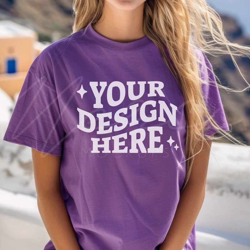 Purple Tshirt - Etsy