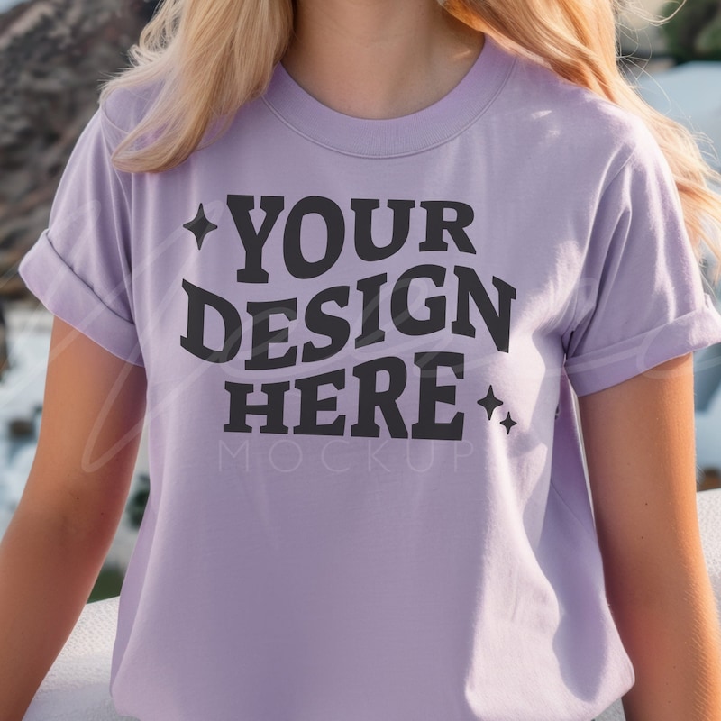 Lavender Oversized Tshirt - Etsy