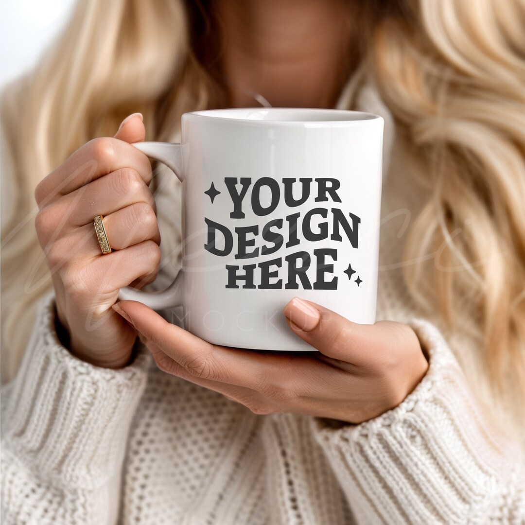 Mug Mockup, 11 Oz White Coffee Mug Mockup, Styled Stock Photography ...