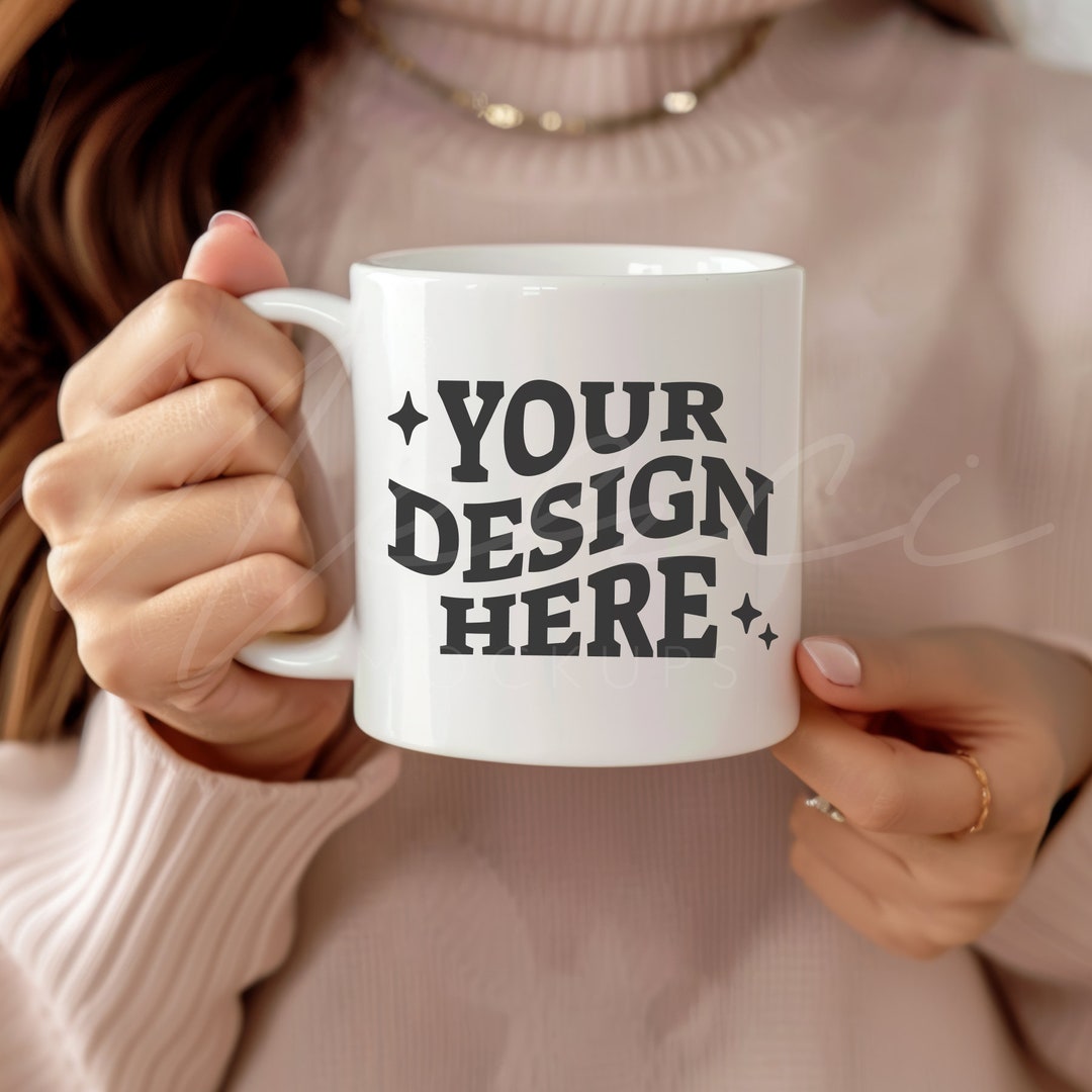 Mug Mockup, 11 Oz White Coffee Mug Mockup, Styled Stock Photography ...