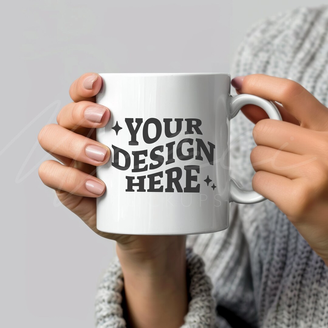 Mug Mockup, 11 Oz White Coffee Mug Mockup, Styled Stock Photography ...