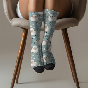 All-over Print Socks Mockup, PSD Smart Object, Canva Drag and Drop ...