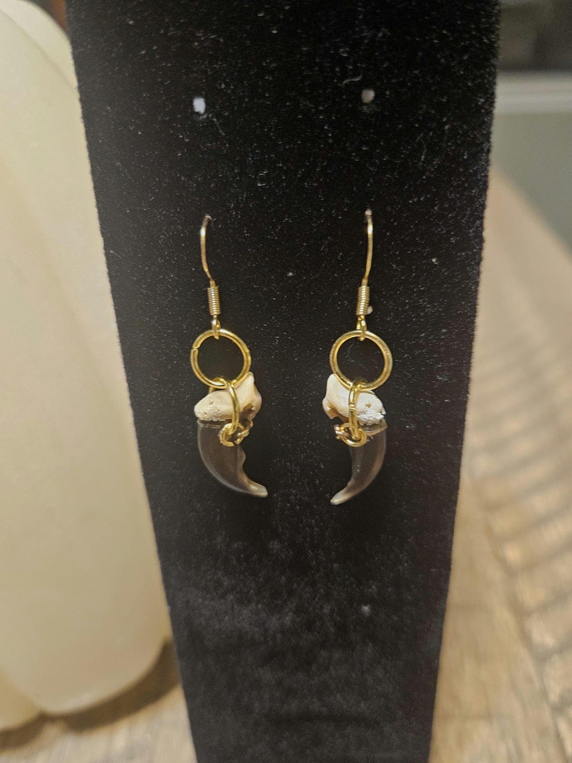 REAL Coyote Claw Earrings, Bone Jewlery, Odd, Gf Gifts, Bf Gifts ...