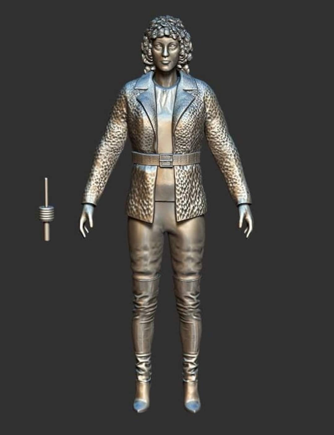 Blake's 7 Cally Custom Articulated Action Figure 3D Printed - Etsy