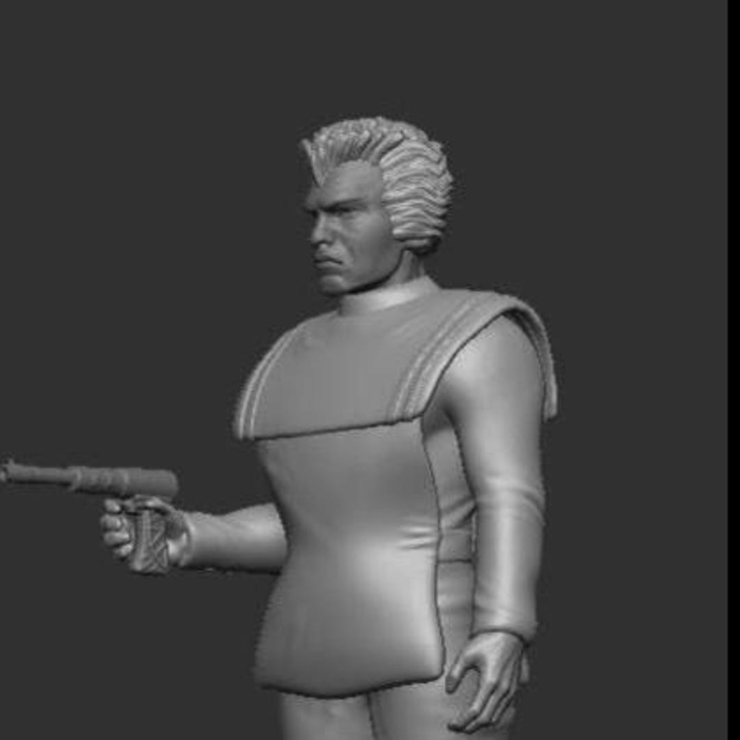 Doctor Who the Space Museum Morok Eagle Moss Style Custom Figurine 3D ...