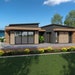Atypical Single Storey House of 70m2, 2 Bedrooms, Combining Zinc, Wood ...