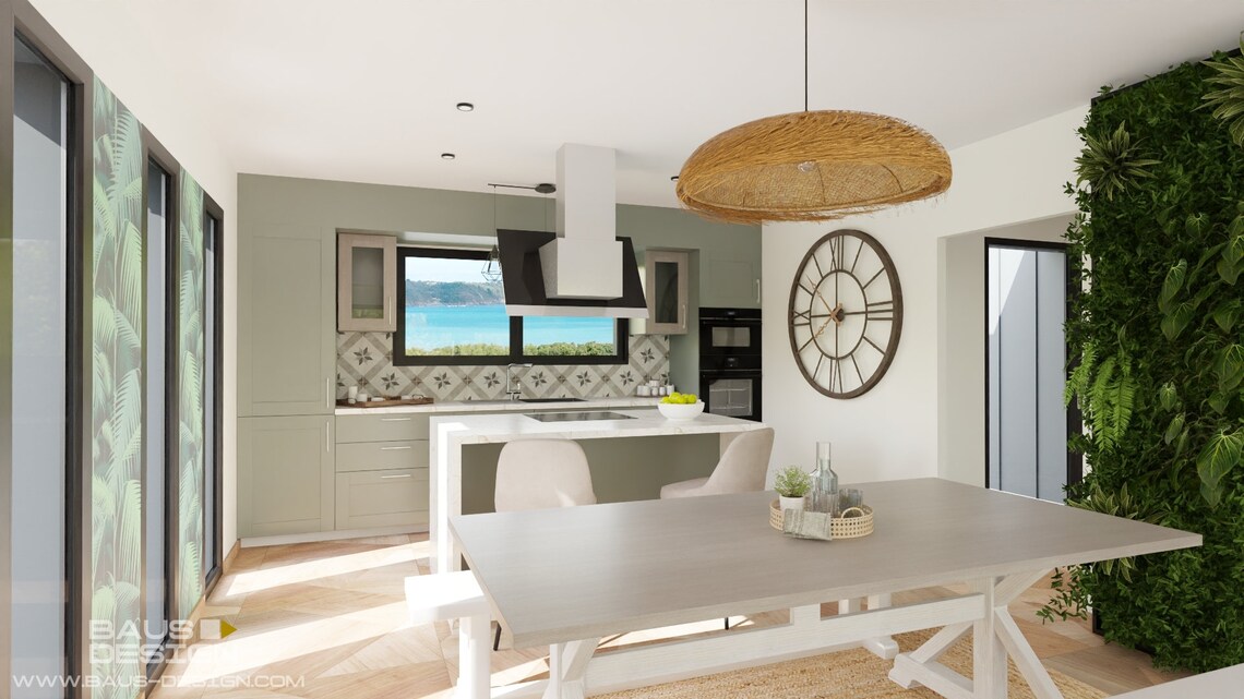 Atypical Single Storey House of 70m2, 2 Bedrooms, Combining Zinc, Wood ...