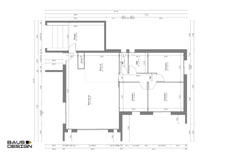 Charming Single-storey House of 100m2, 3 Bedrooms, Flat Roof, Ideal for ...