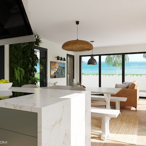 Atypical Single Storey House of 70m2, 2 Bedrooms, Combining Zinc, Wood ...