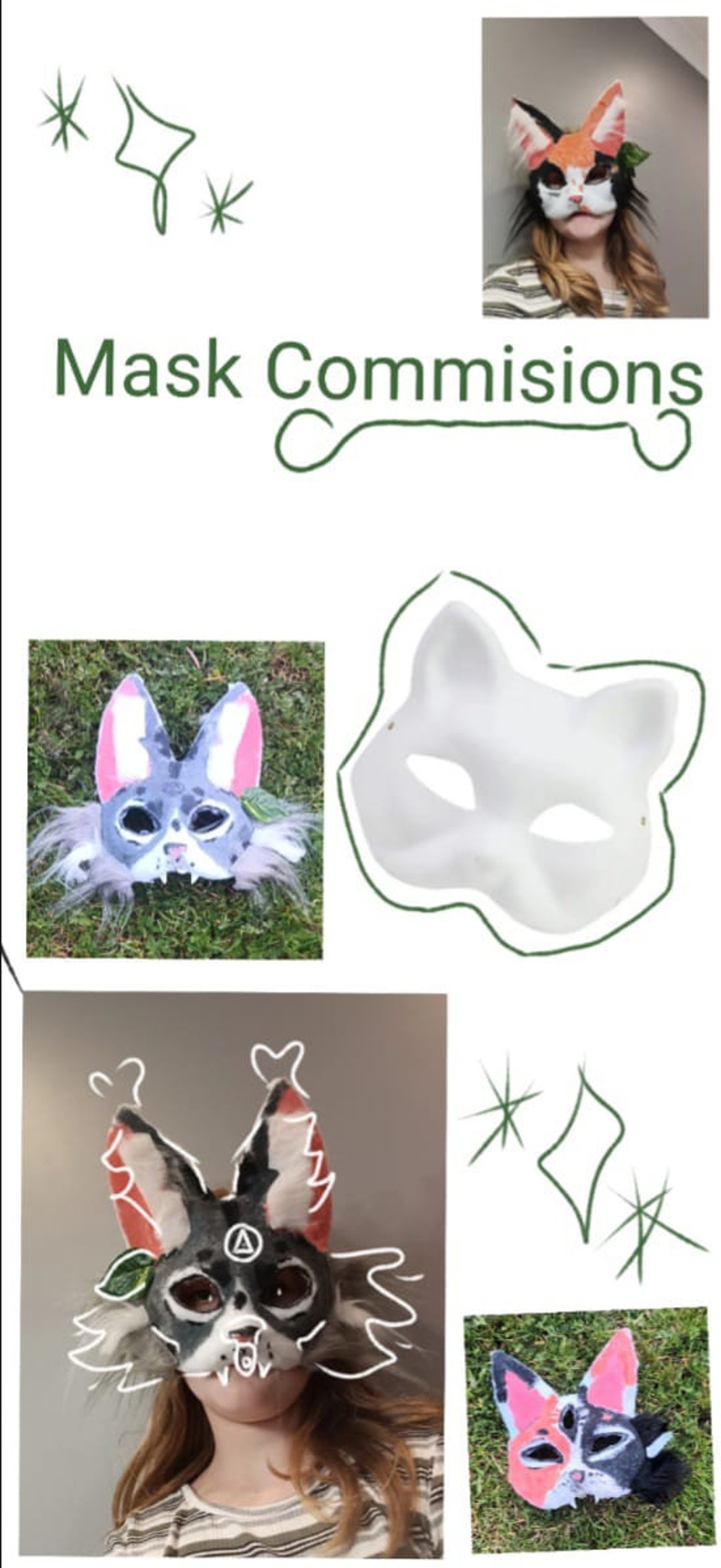 Therian Masks - Etsy