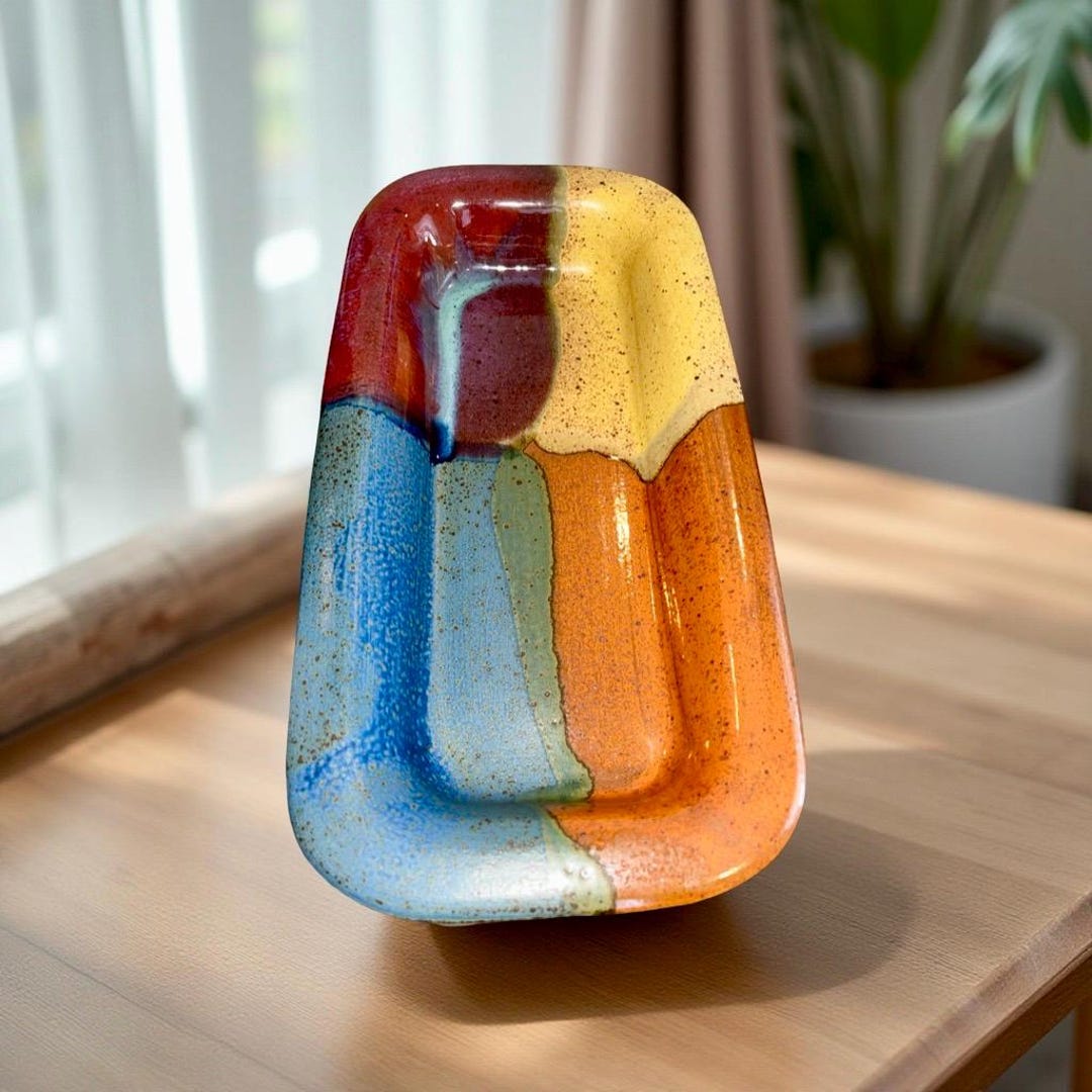 Susan Davy Studio Art Pottery, Raised Rectangular Serving Tray ...