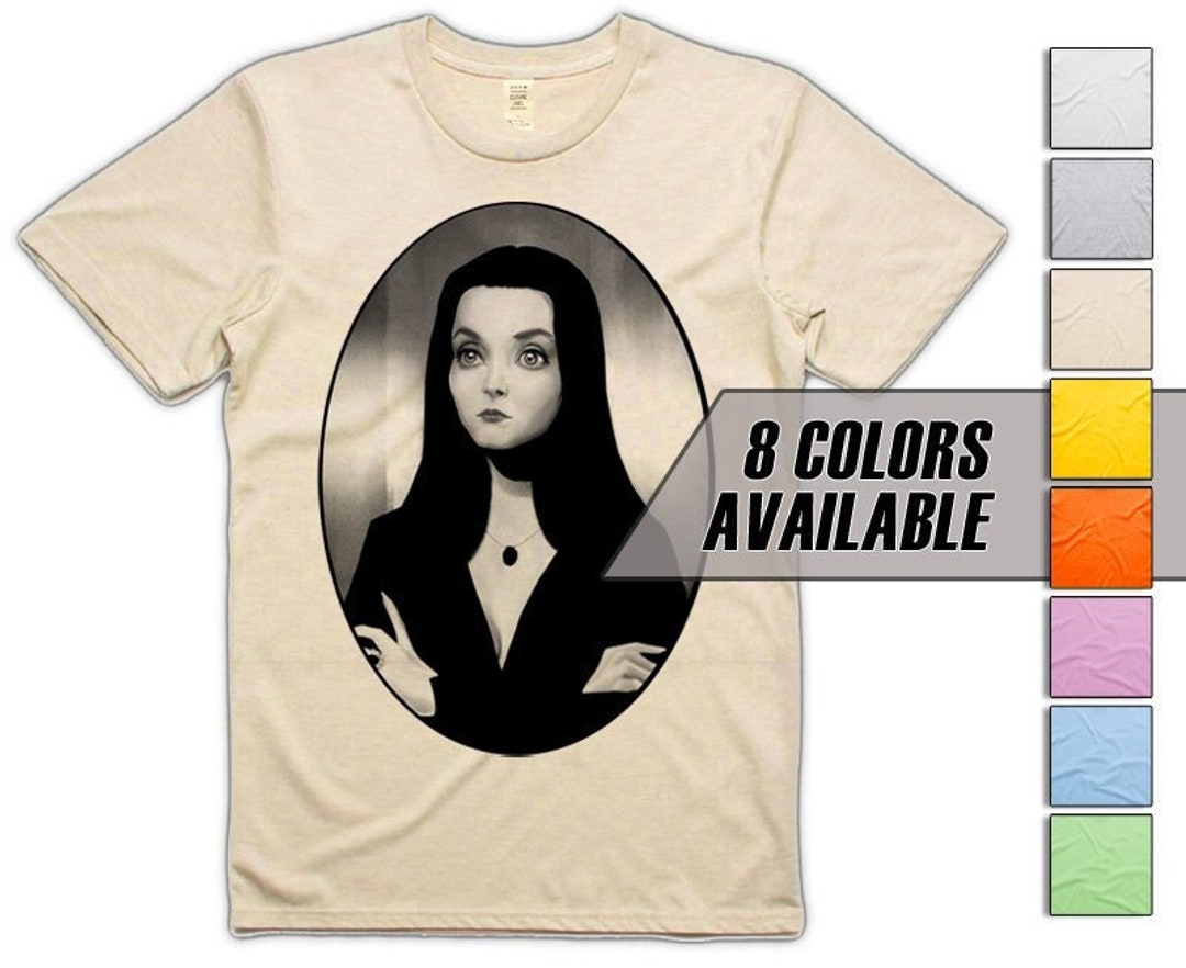The Addams Family - Morticia V3 Men's T Shirt All Sizes S-5XL 8 Colors ...