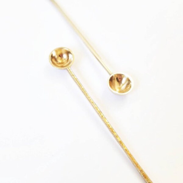 Brass Salt Spoon - Etsy