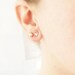 Chevron Studs in Sterling Silver. Minimalist Sterling Silver Studs ...