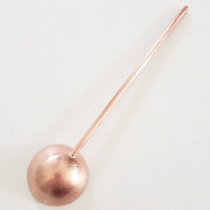 Handmade Copper Salt Cellar Spoon. Copper Berry Spoon. Clay Mask ...