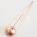 Handmade Copper Salt Cellar Spoon. Copper Berry Spoon. Clay Mask ...