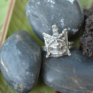 The Fertility Tiki Ring small Design in Sterling Silver - Etsy