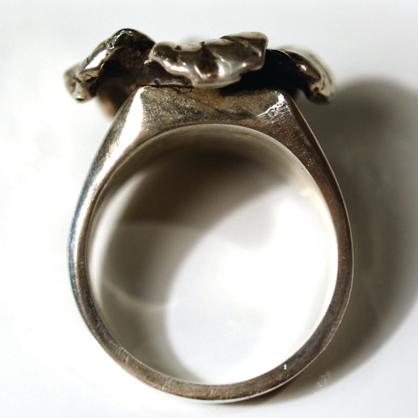 Hibiscus Ring in Sterling Silver | Etsy