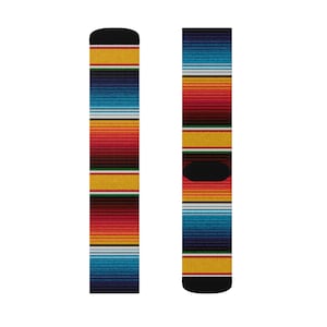 Hi Octane Lowrider Serape Sunset Socks - Etsy
