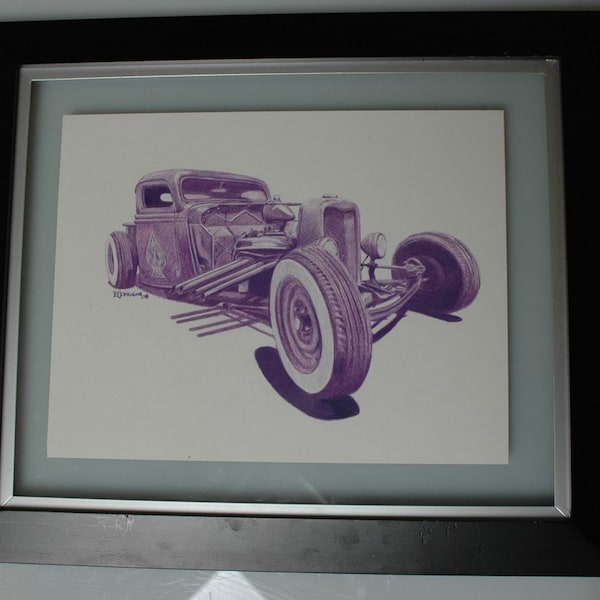 Hot Rod Pencil - Etsy
