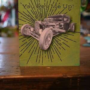 You Rev Me Up Card for Men - Etsy