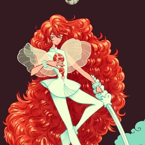 Lunar Padpa 11x17 Poster Print Houseki No Kuni/ Land of the Lustrous ...