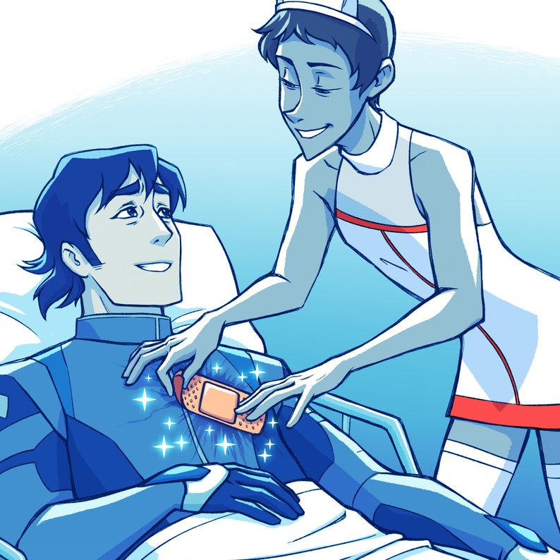 SPACE HOSPITAL 11x17 Poster Print Voltron Legendary - Etsy